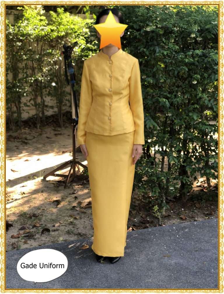Chitralada-yellow-gold-Traditional-Thai-Costumes-2 - เกด ยูนิฟอร์ม