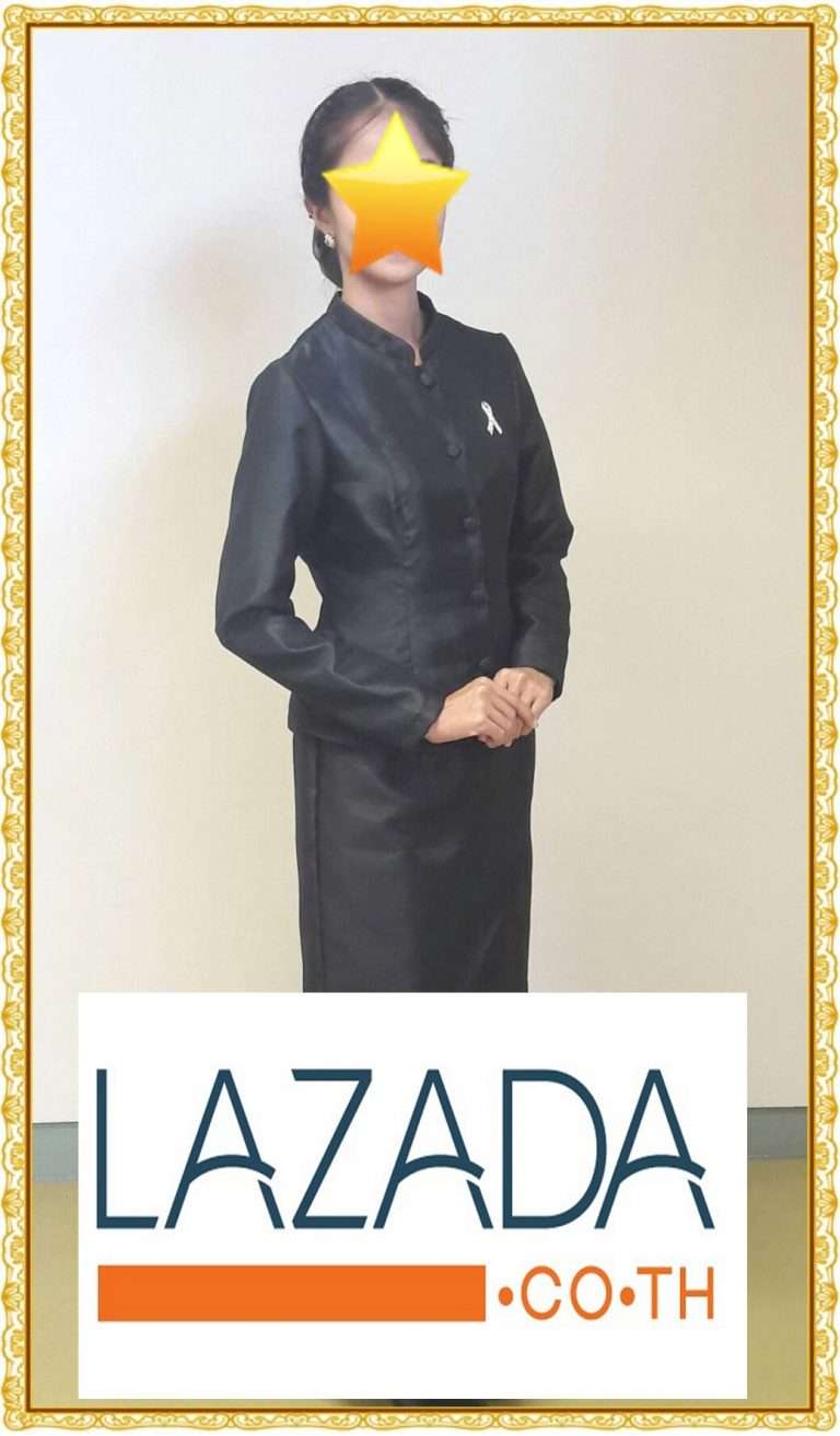 Chitralada-black-Traditional-Thai-Costumes-1 - เกด ยูนิฟอร์ม